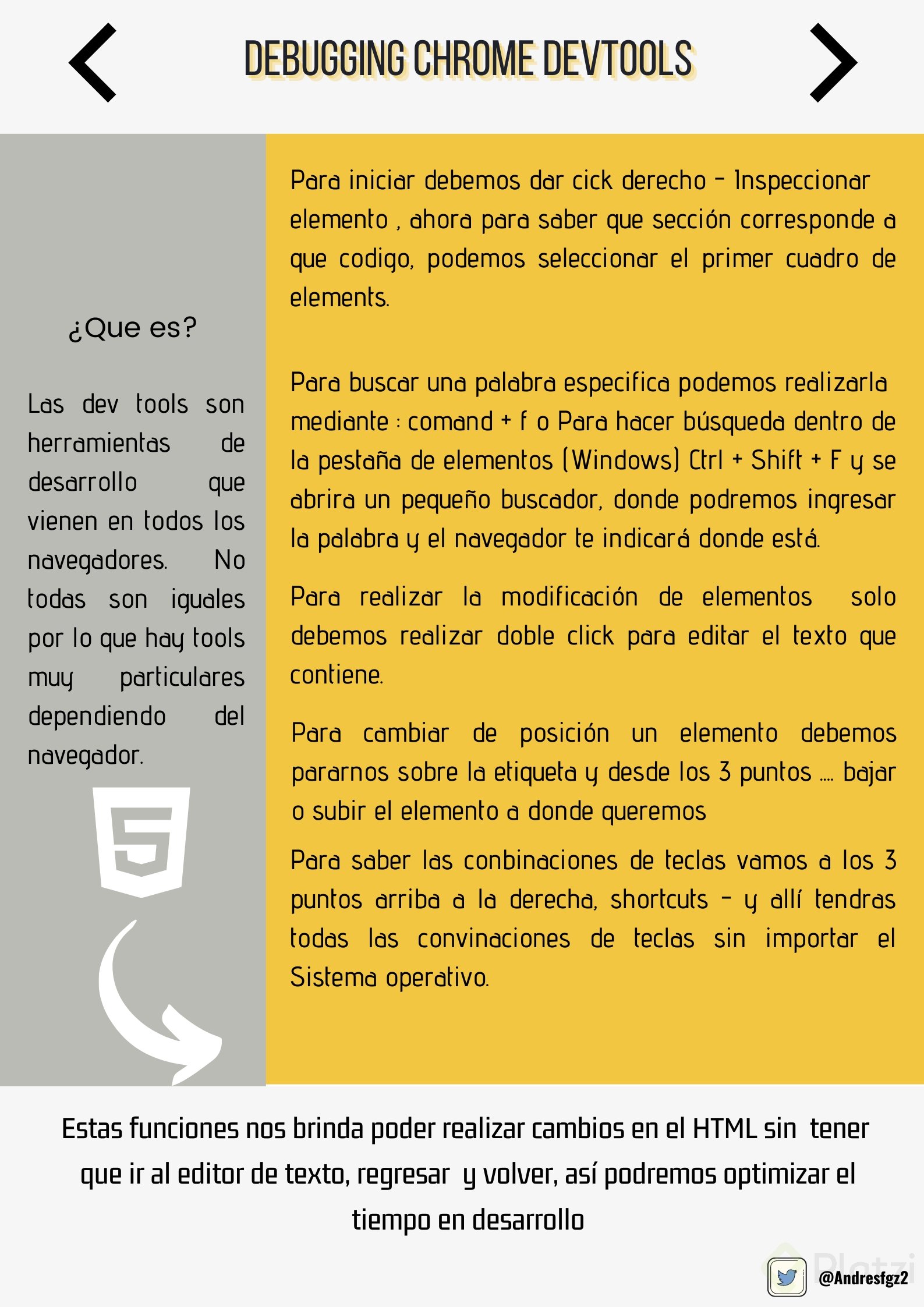 Chrome DevTools: editar CSS en tiempo real